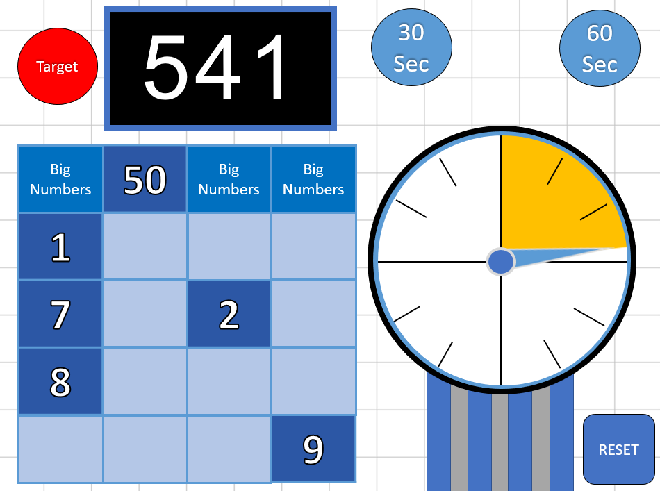 Countdown Maths Game Teaching Resources