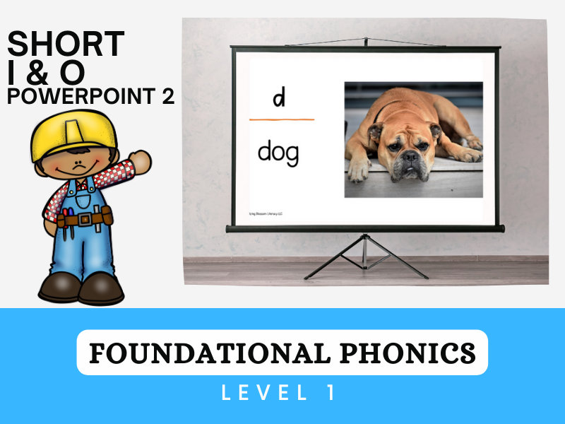 Short I And O Cvc Words Phonics Slides 2 Teaching Resources
