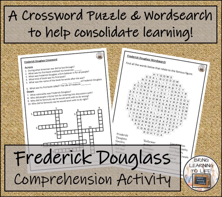 Frederick Douglass Biography Writing Unit | Year 5 or Year 6 | Black ...