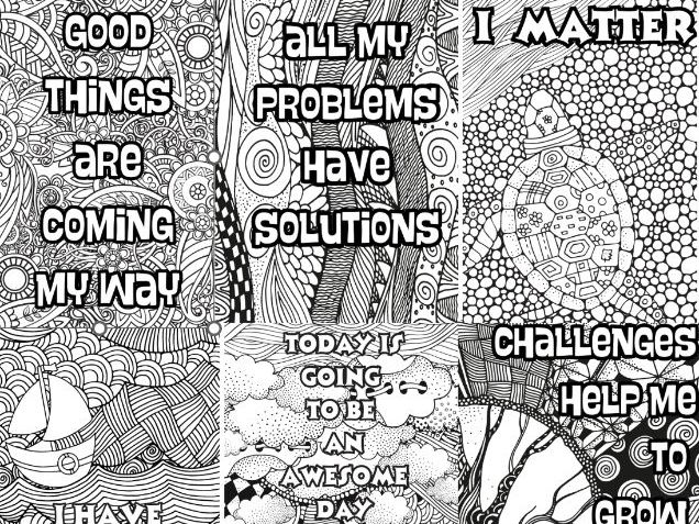 Mindfulness colouring sheets Set 3 | Teaching Resources