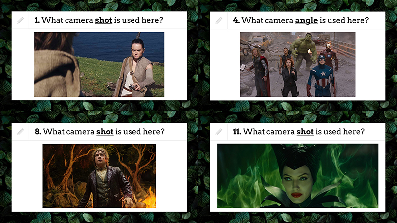Camera Angles and Shots Recap Quiz 3 | Cinematic Film Techniques ...