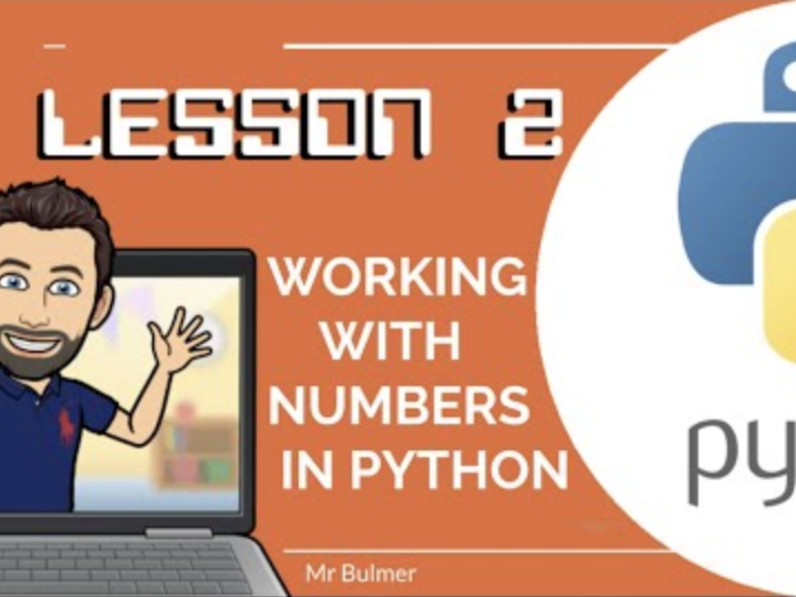 PYTHON CODING - LESSON 2 - WORKING WITH NUMBERS | Teaching Resources