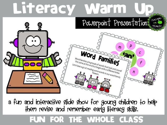 Literacy Warm Up Powerpoint Presentation by Stealo87 | Teaching Resources