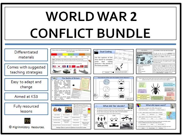 World War 2 Conflict Bundle | Teaching Resources