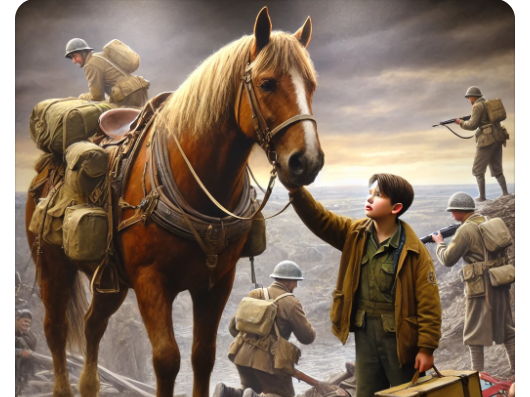Year 6, Key Stage 2 Model Text: WW2 War Horse | Teaching Resources