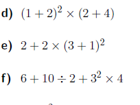 BIDMAS worksheet no 2 (with solutions) | Teaching Resources