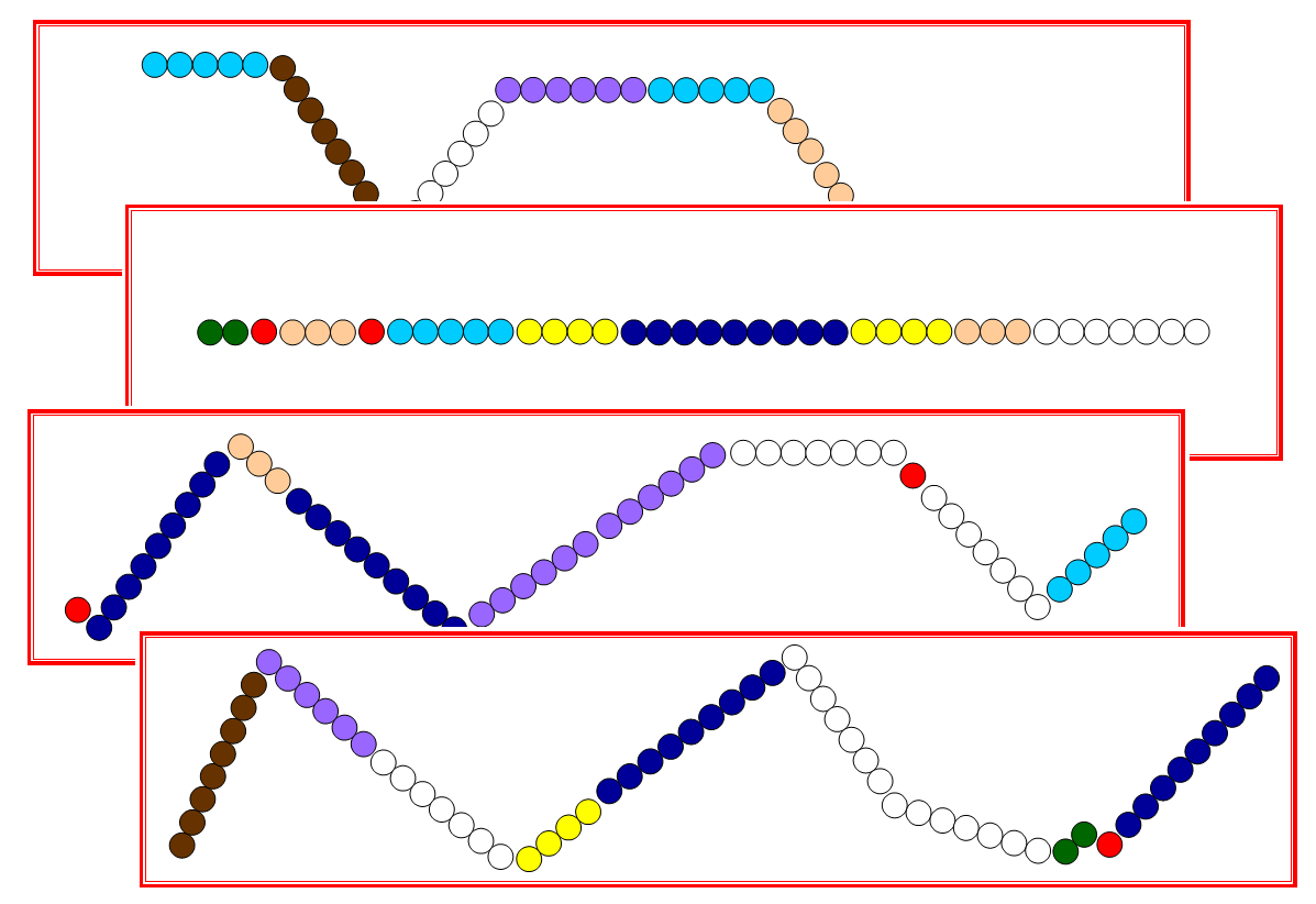 Addition Snake Game Task Cards (c/c) - Montessori Math | Teaching Resources