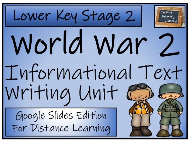 LKS2 World War 2 Informational Writing & Reading Comprehension Bundle ...