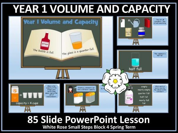 Volume and Capacity - Year 1 | Teaching Resources