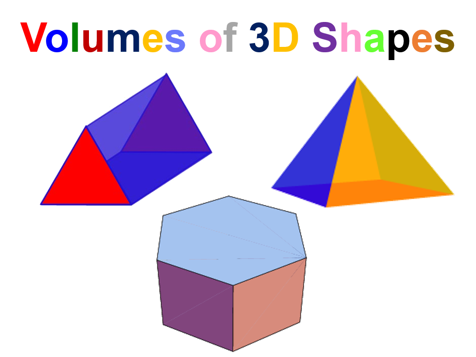 Volumes Of 3D Shapes Teaching Resources Volumes Of 3D Shapes Teaching Resources