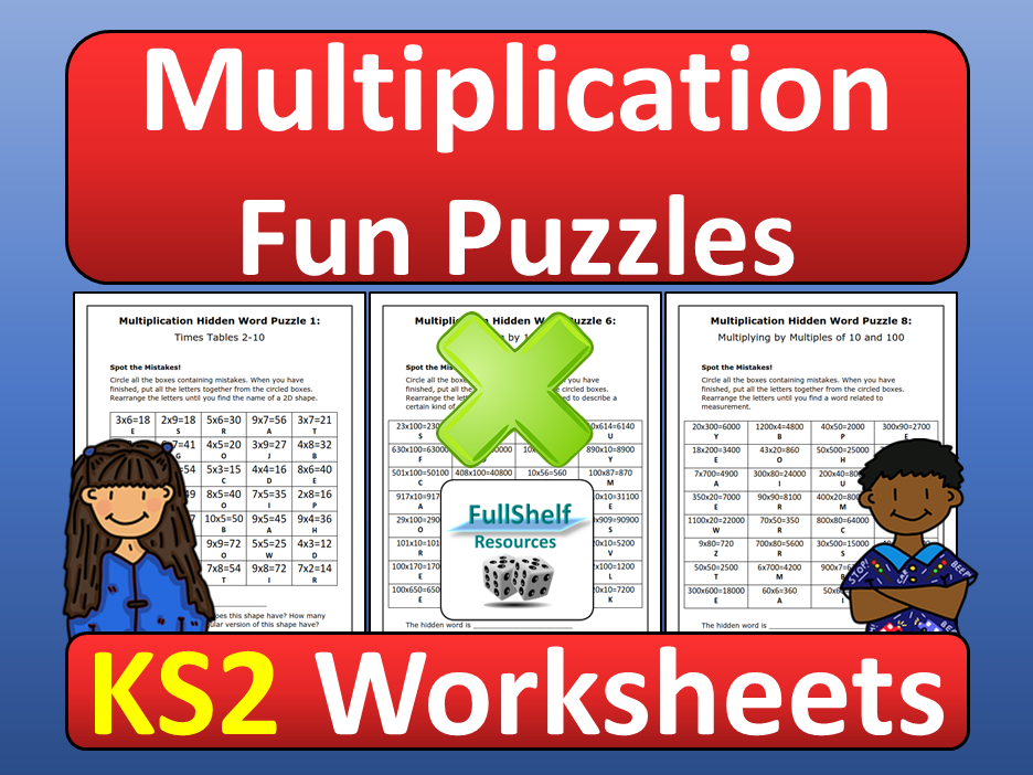 Maths Puzzles KS2 Teaching Resources