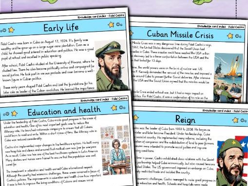 Fidel Castro | History & Politics | Revolution & Governance | Teaching ...