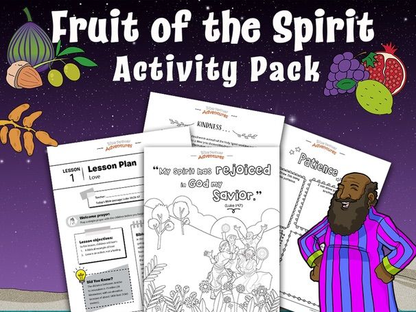 FREEBIE Fruit of the Spirit Activity Book | Teaching Resources