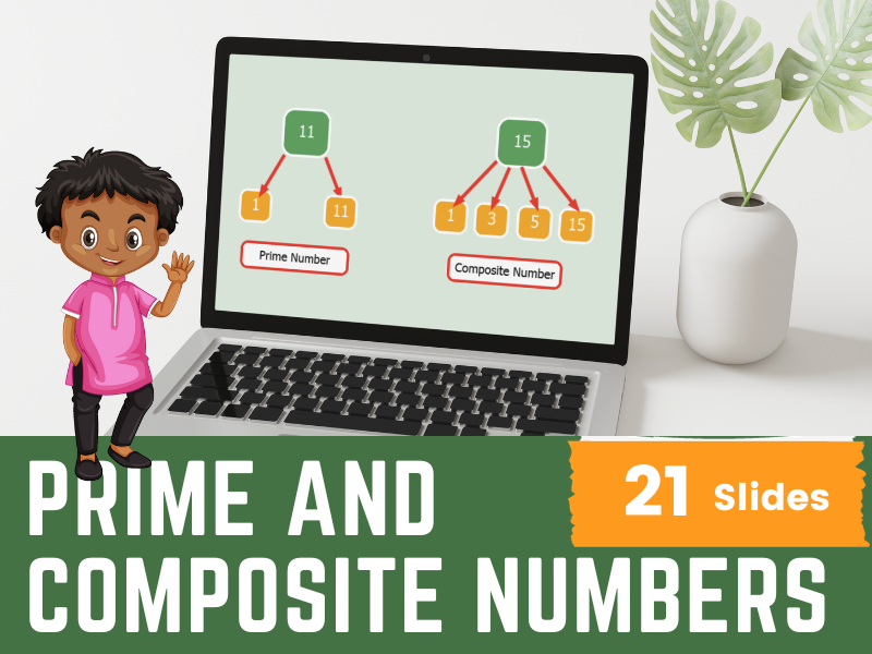 Prime and Composite Numbers Year 5 Interactive Lesson and Activities ...