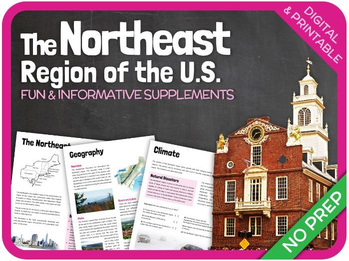 Five Regions of the United States (Bundle) | Teaching Resources