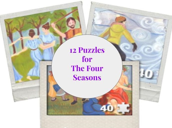 12 PUZZLES for «The Four Seasons» | Teaching Resources
