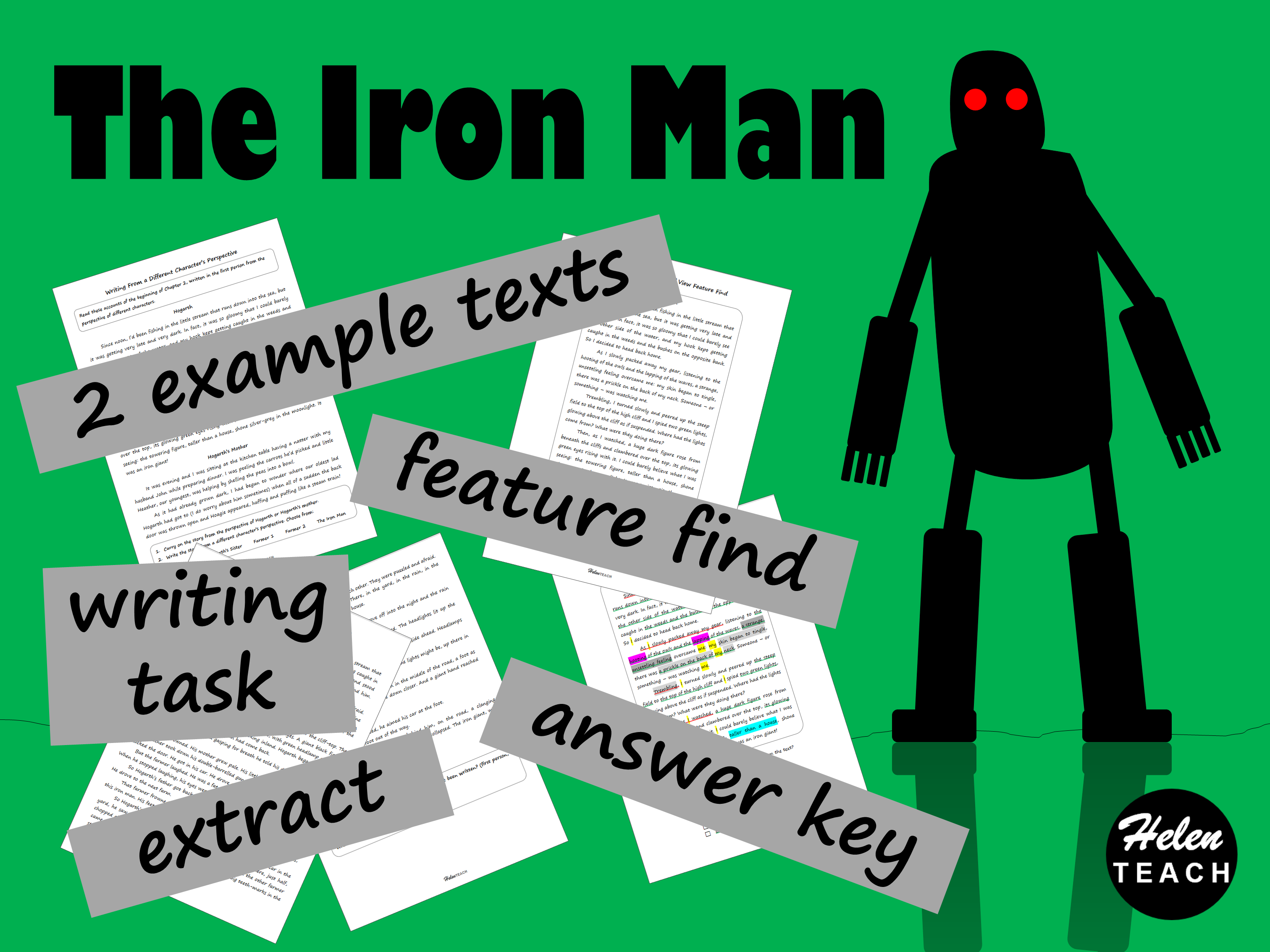 The Iron Man Writing From Different Perspectives Example Texts ...