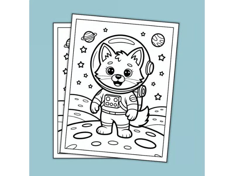 Space Coloring Sheets, Outer Space Coloring Pages, Solar System ...