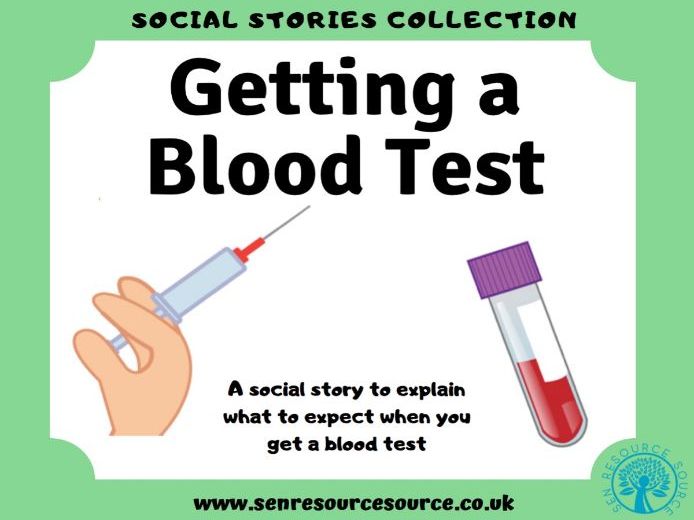 Getting a Blood Test Social Story | Teaching Resources