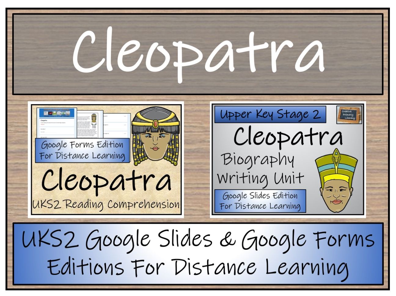 UKS2 Cleopatra Biography & Reading Comprehension Bundle | Digital ...