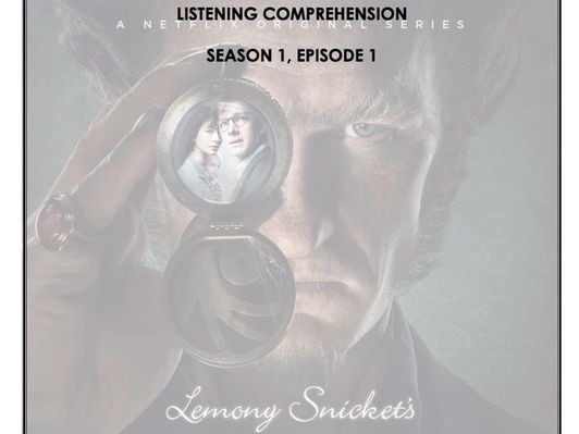 Listening Comprehension - A Series of Unfortunate Events 1x01 ...