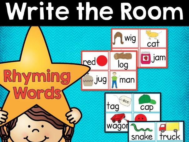 Rhyming Write the Room | Teaching Resources