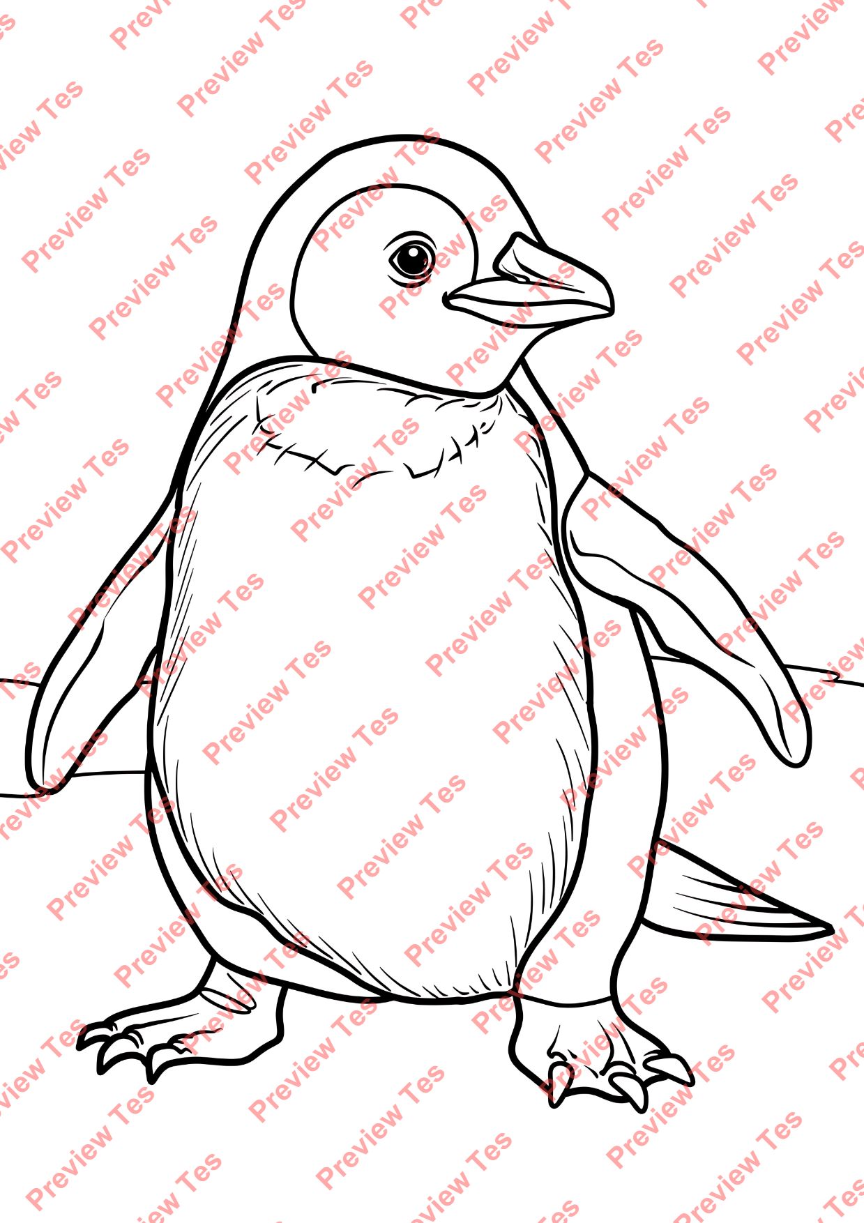 Penguin Colouring Pages | 33 Antarctic Animals - Winter Wildlife ...