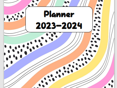 Teacher Planner 2023-2024, 5 lesson, Two Week timetable, A5 PDF Version ...