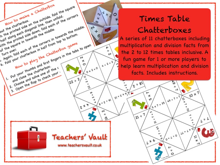 Year 4 Times Tables Test Multiplication Tables Check Tes