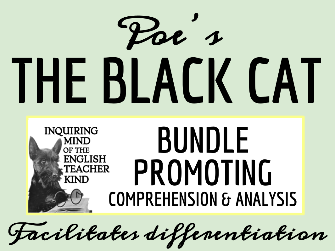 "The Black Cat" Bundle for High School | Teaching Resources