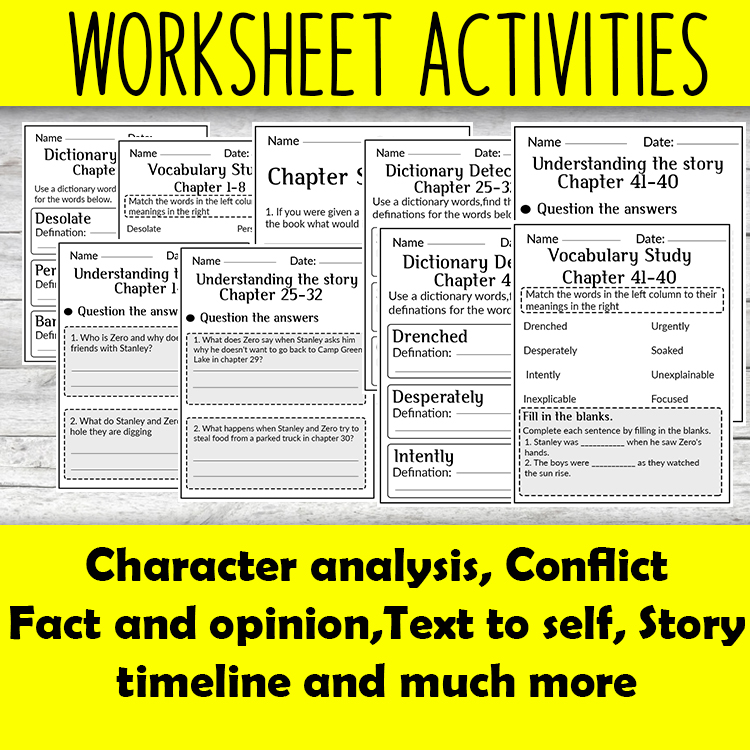Holes Novel Study | Teaching Resources