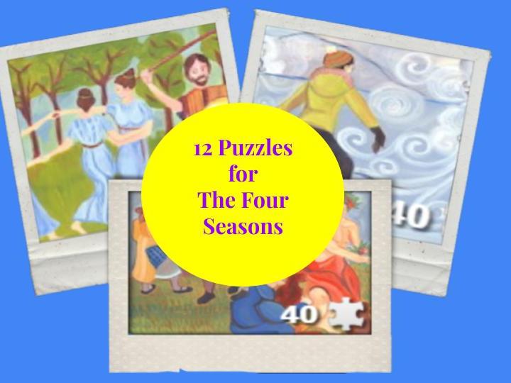 12 PUZZLES for «The Four Seasons» | Teaching Resources