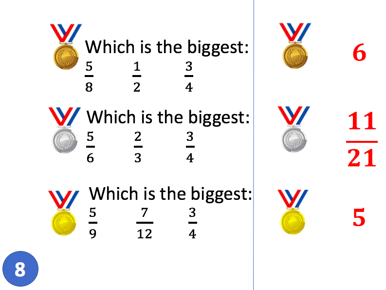 Differentiated Fractions Treasure Hunt | Teaching Resources