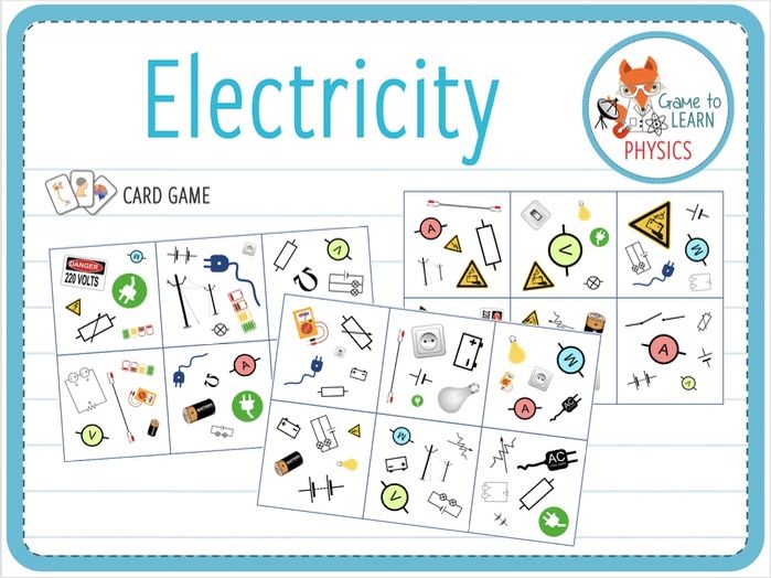 Electricity - Card Game (KS3/4) | Teaching Resources