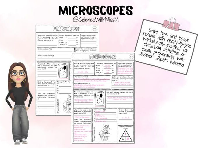 Microscopes Revision Mat KS4 | Teaching Resources