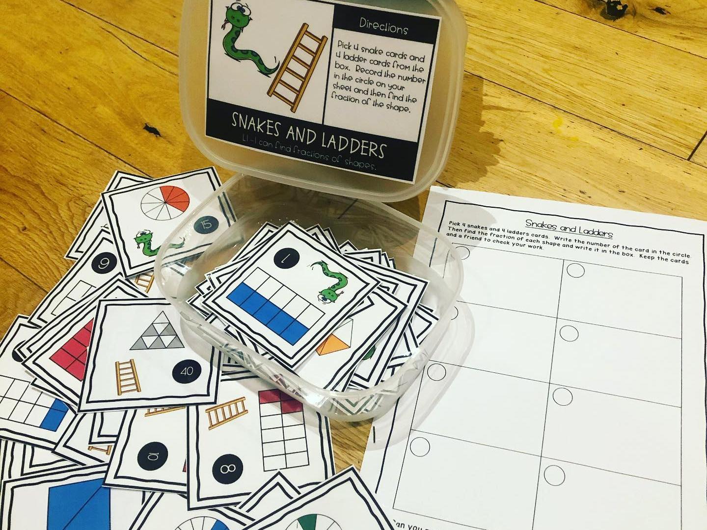 Snakes And Ladders Fractions Game at George Partington blog