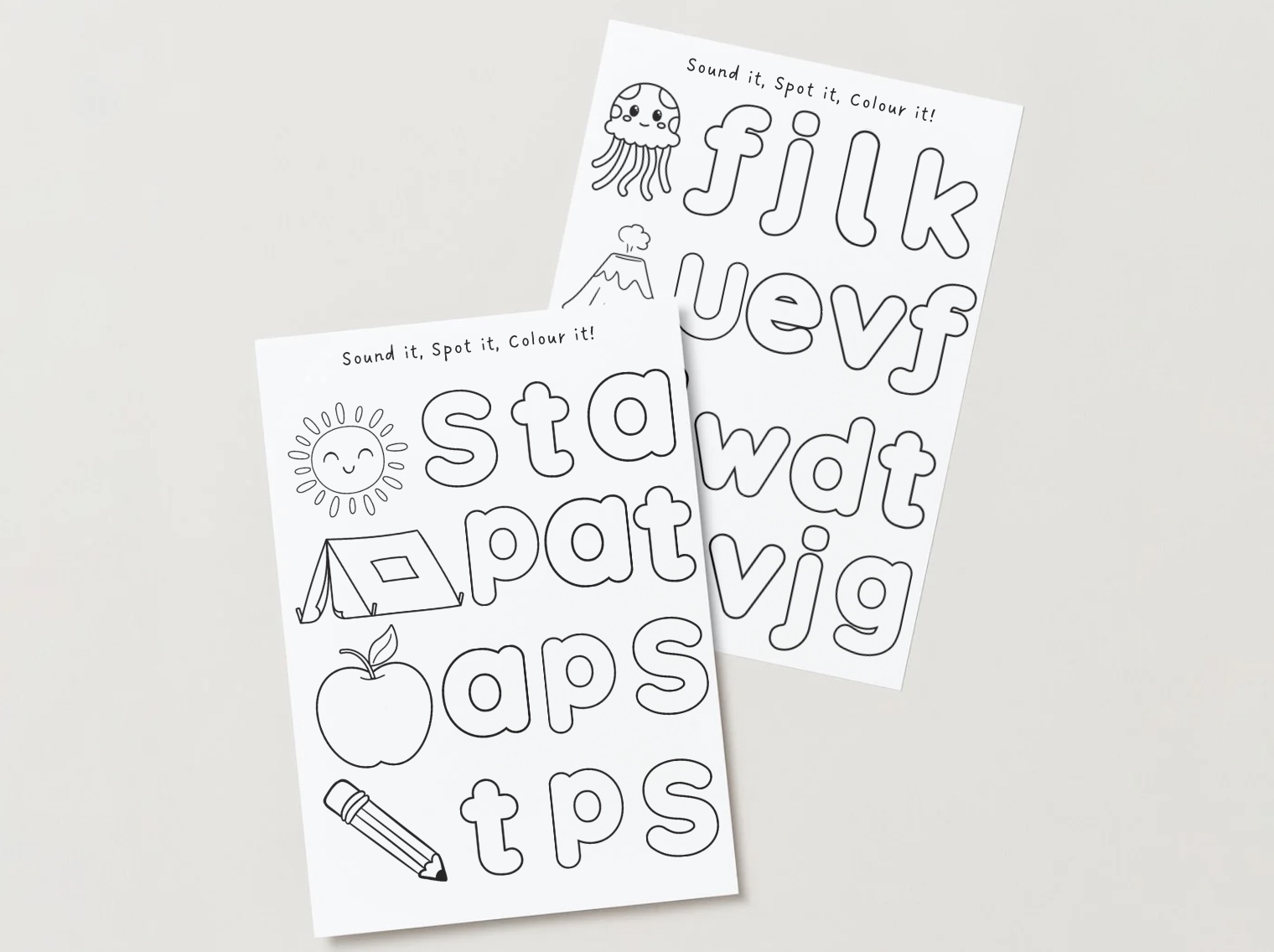 Phonics - Sound it, Spot it, Colour it! Initial Sound | Teaching Resources