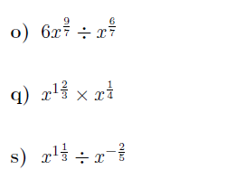 The rules of indices for all rational exponents worksheet (with ...