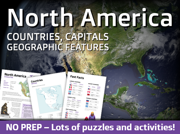 Geography - North America | Teaching Resources