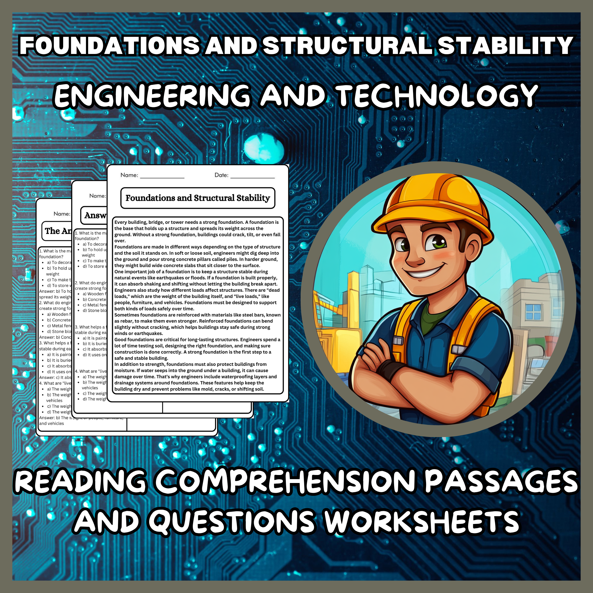 Foundations and Structural Stability Reading Comprehension Passages ...