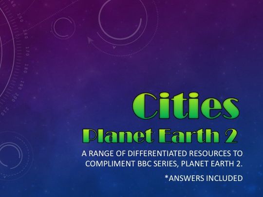 Planet Earth 2 : Activity pack : Complete Bundle | Teaching Resources
