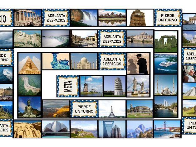 Vacation and Sightseeing 6 Spanish Photo Game Bundle | Teaching Resources