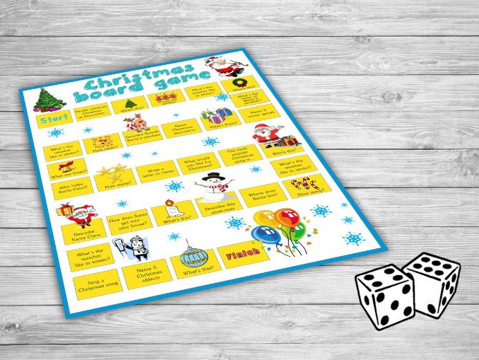 Christmas board game | Teaching Resources