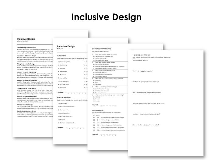 Inclusive Design | Teaching Resources