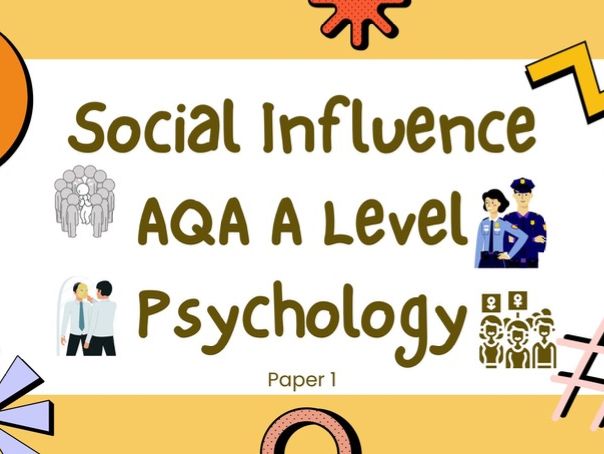 AQA A Level Psychology - Social Influence - Asch | Teaching Resources