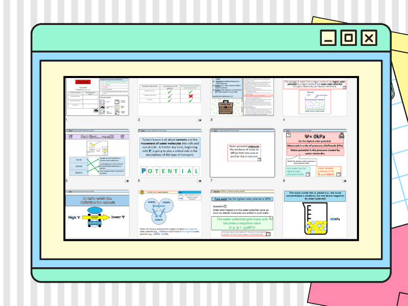 Osmosis (Chapter 4.3: Transport Across the Cell Membrane) - AQA A-Level ...