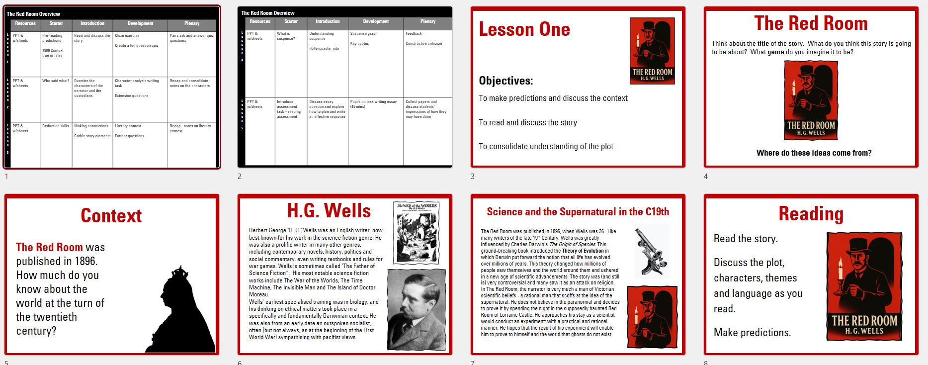 The Red Room | Teaching Resources