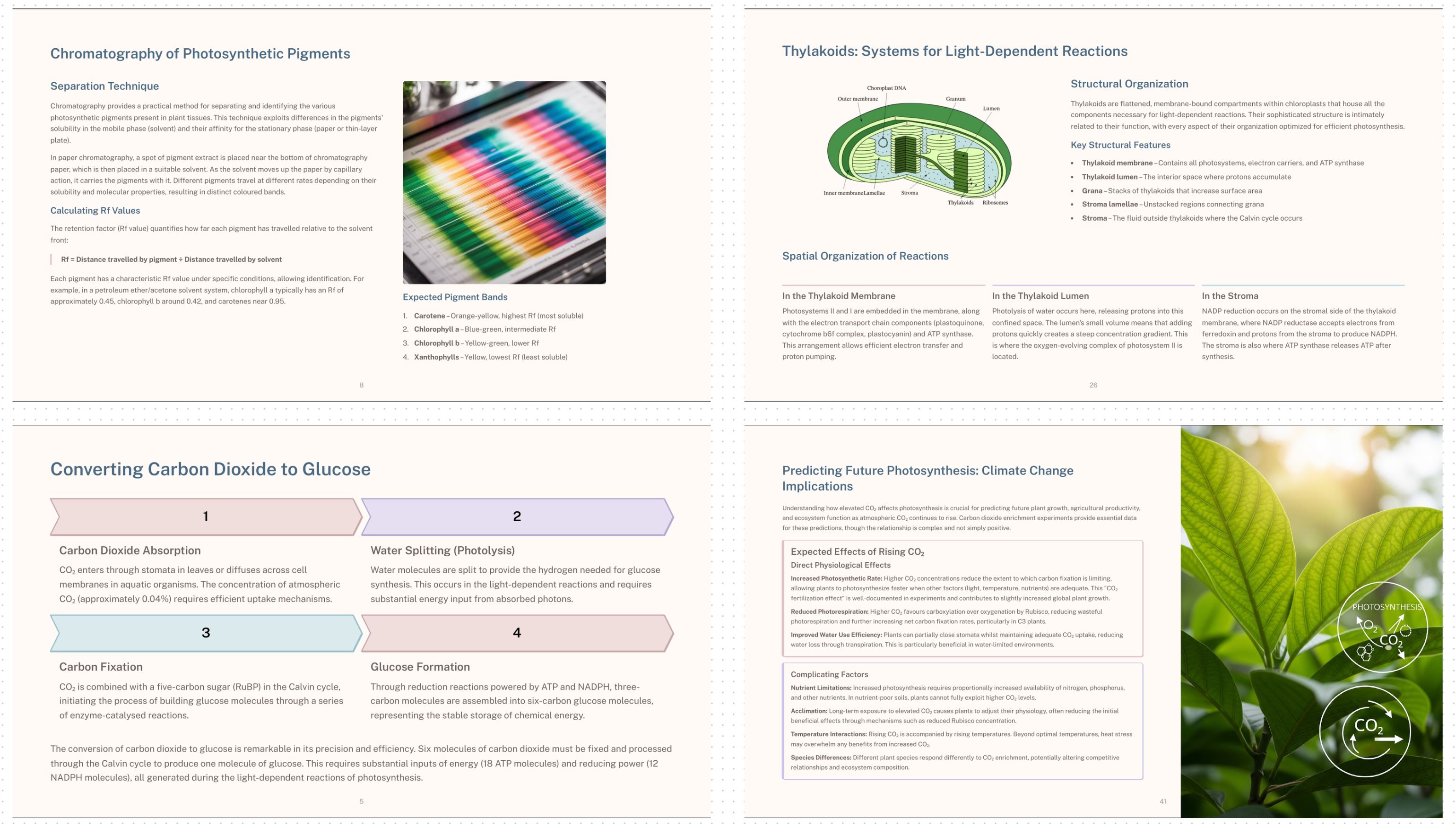IB DP Biology C1.3 Photosynthesis Teaching Notes & PowerPoint 2026 ...