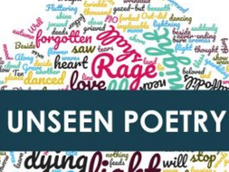 HOW TO ANALYSE UNSEEN POETRY | Teaching Resources