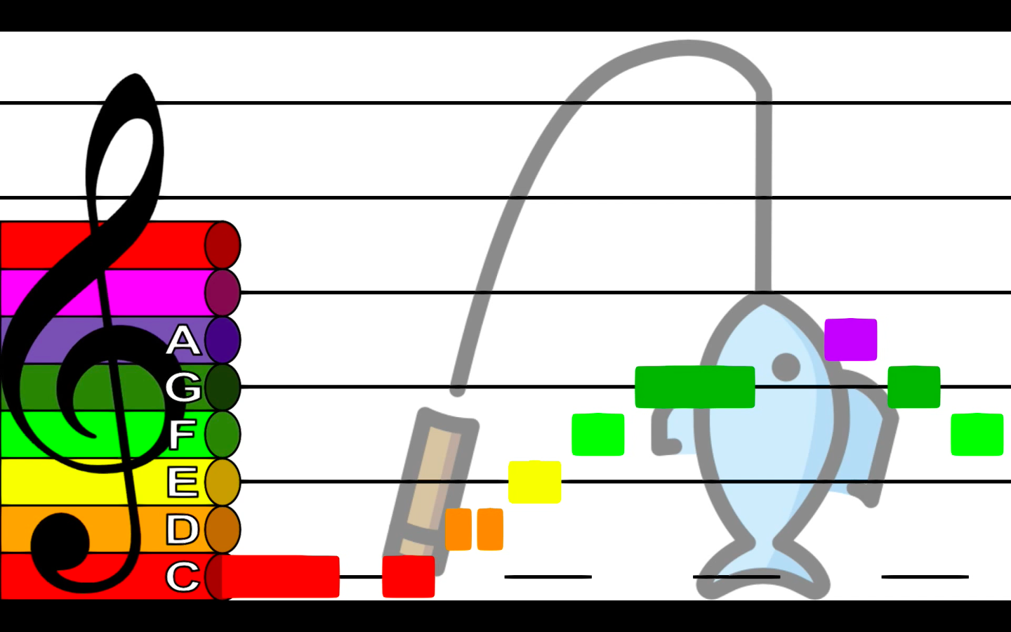 One Two Three Four Five - Boomwhacker Play Along Video and Sheet Music ...